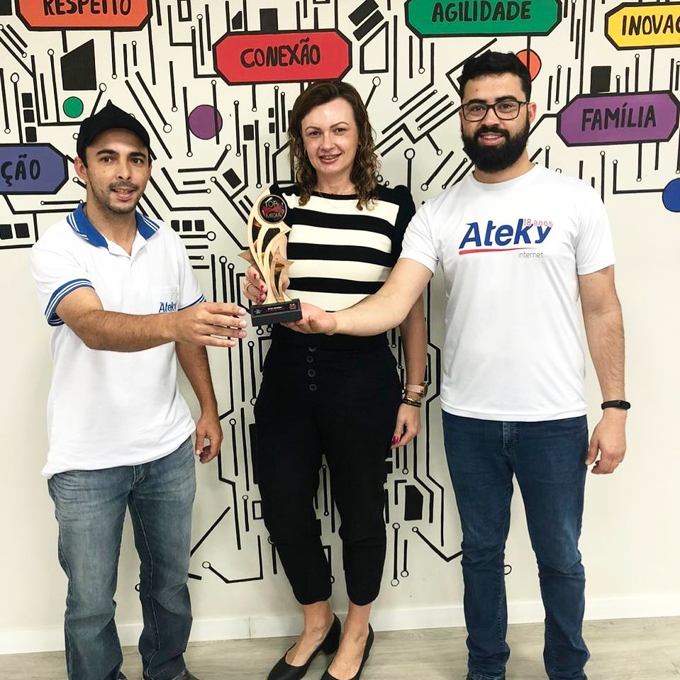 Ateky Internet é Premiada Mais Uma Vez No Top De Mídia - Confira!